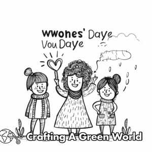 International Women's Day Coloring Pages - Free & Printable!
