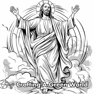 Christian Easter Coloring Pages - Free & Printable!