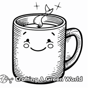 Mug Coloring Pages - Free & Printable!