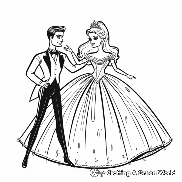 Barbie And Ken Coloring Pages - Free & Printable!