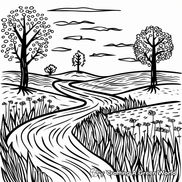 Hello Fall Coloring Pages - Free & Printable!