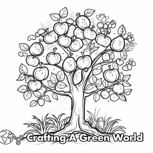 Garden Of Eden Coloring Pages - Free & Printable!