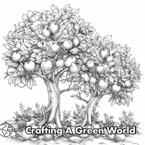 Garden Of Eden Coloring Pages - Free & Printable!