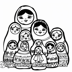 Russian Coloring Pages - Free & Printable!