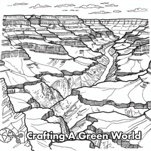 Grand Canyon Coloring Pages - Free & Printable!