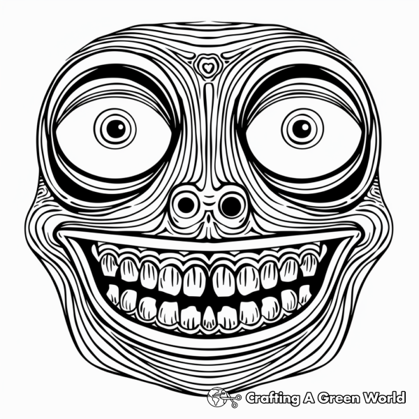 Silly Faces Coloring Pages - Free & Printable!
