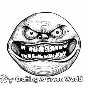 Silly Faces Coloring Pages - Free & Printable!