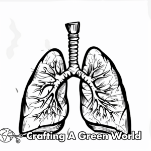 Lungs Coloring Pages - Free & Printable!