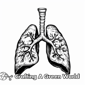 Lungs Coloring Pages - Free & Printable!