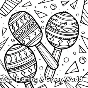 Maracas Coloring Pages - Free & Printable!