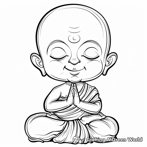 Buddha Coloring Pages - Free & Printable!