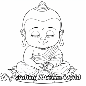 Buddha Coloring Pages - Free & Printable!