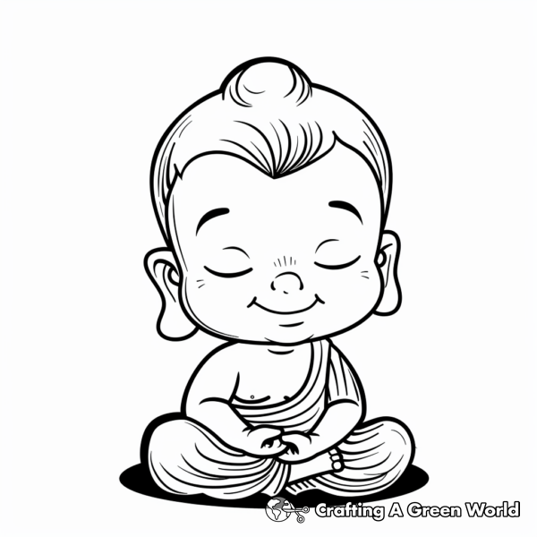 Buddha Coloring Pages - Free & Printable!