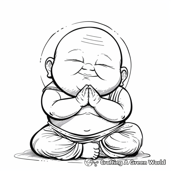 Buddha Coloring Pages - Free & Printable!