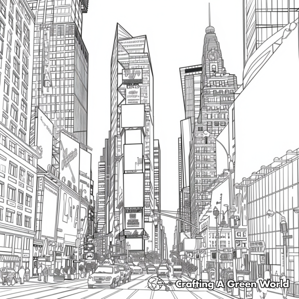City For Adults Coloring Pages - Free & Printable!