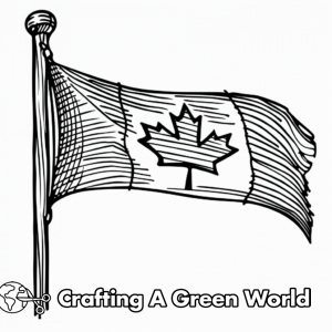 Canada Flag Coloring Pages - Free & Printable!