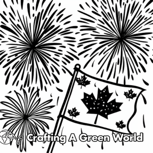 Canada Flag Coloring Pages - Free & Printable!