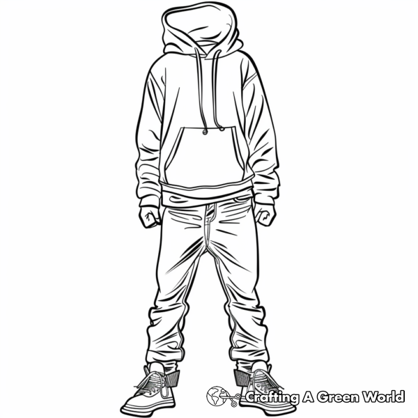 Winter Clothes Coloring Pages - Free & Printable!