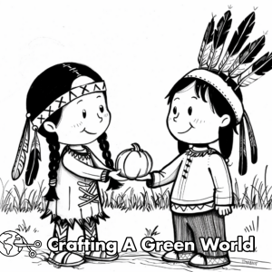 Free Cute Thanksgiving Coloring Pages - Free & Printable!