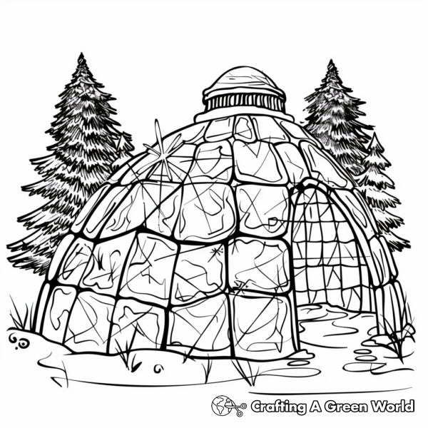 Igloo Coloring Pages - Free & Printable!
