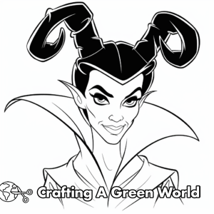 Disney Villain Coloring Pages - Free & Printable!