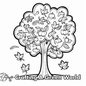Hello Fall Coloring Pages - Free & Printable!