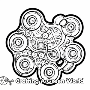 Fidget Toys Coloring Pages - Free & Printable!