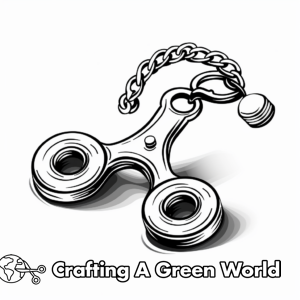 Fidget Toys Coloring Pages - Free & Printable!