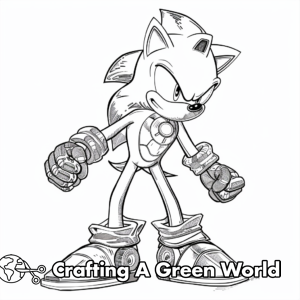 Super Sonic 2 Coloring Pages - Free & Printable!