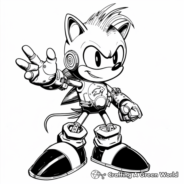 Super Sonic 2 Coloring Pages - Free & Printable!