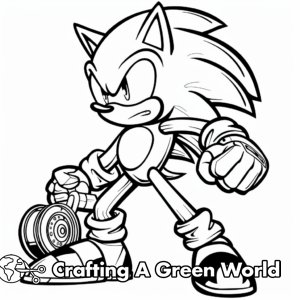 Super Sonic 2 Coloring Pages - Free & Printable!