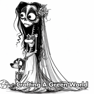 Corpse Bride Coloring Pages - Free & Printable!