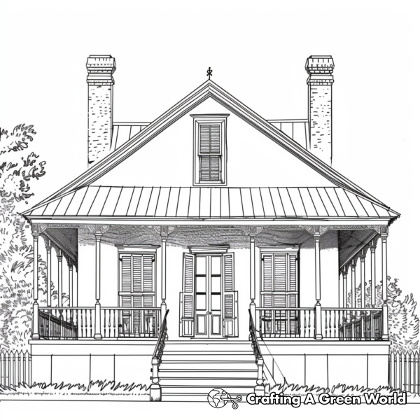Louisiana Coloring Pages - Free & Printable!