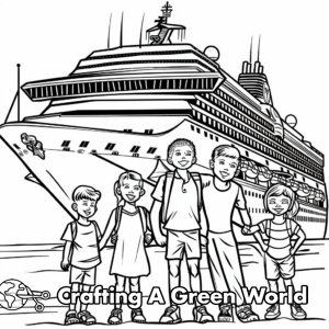 Vacation Coloring Pages - Free & Printable!