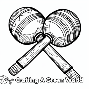 Maracas Coloring Pages - Free & Printable!