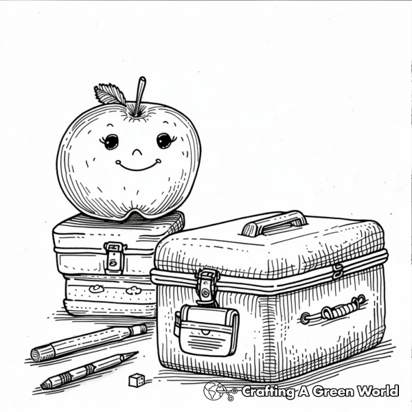 School Supplies Coloring Pages - Free & Printable!