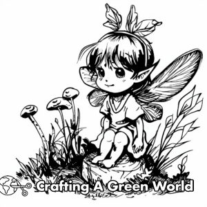 Fairy Garden Coloring Pages - Free & Printable!