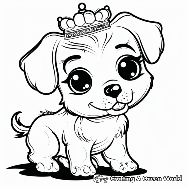 Palace Pets Coloring Pages - Free & Printable!