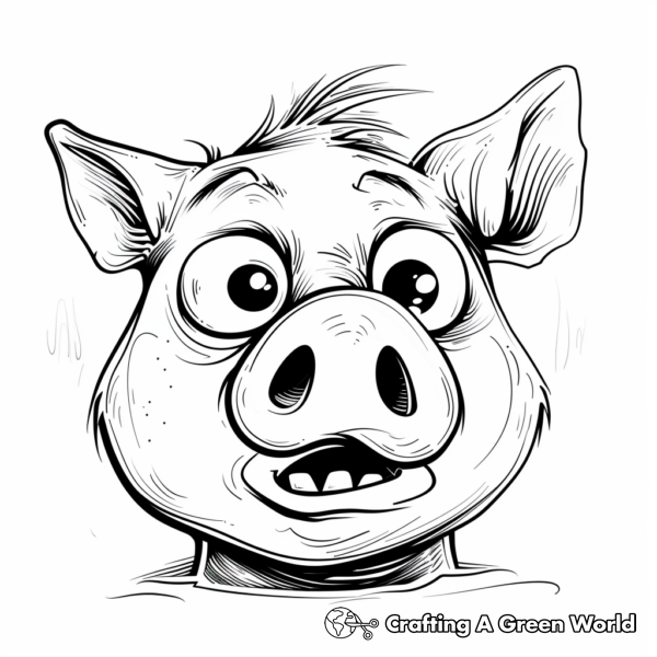 Silly Faces Coloring Pages - Free & Printable!