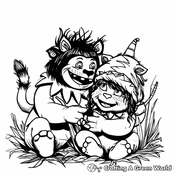 Where The Wild Things Are Coloring Pages - Free & Printable!