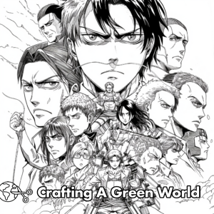 Attack On Titan Coloring Pages - Free & Printable!