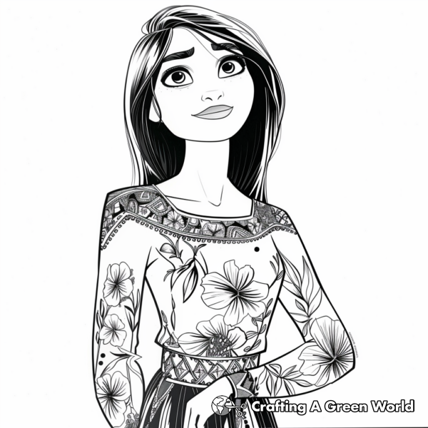 Descendants 3 Coloring Pages - Free & Printable!