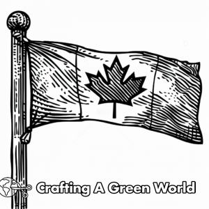 Canada Flag Coloring Pages - Free & Printable!
