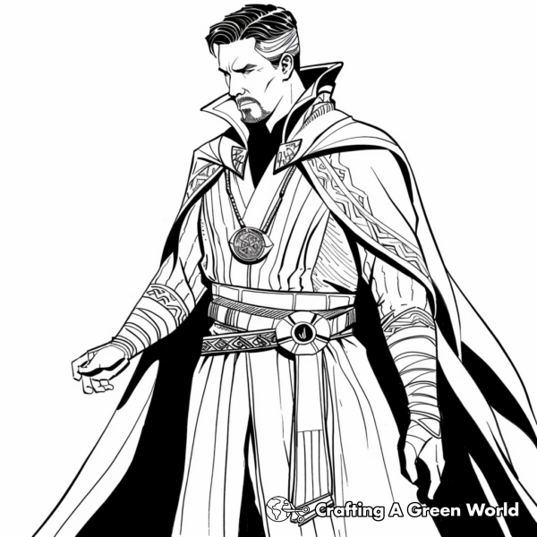 Doctor Strange Coloring Pages - Free & Printable!