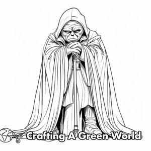 Jedi Coloring Pages - Free & Printable!
