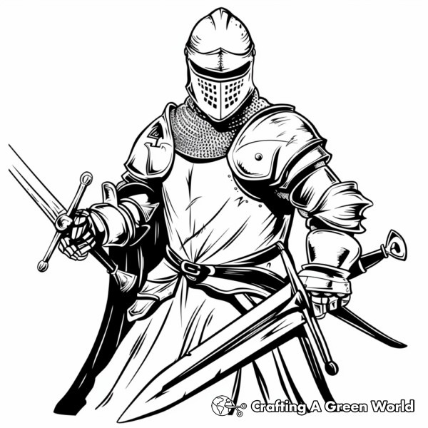 Warrior Coloring Pages - Free & Printable!