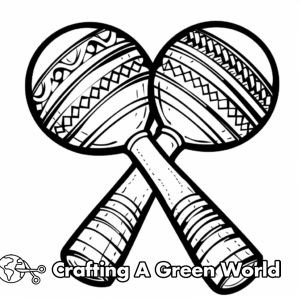 Maracas Coloring Pages - Free & Printable!