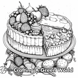 Baking Coloring Pages - Free & Printable!