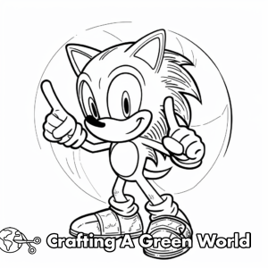 Super Sonic 2 Coloring Pages - Free & Printable!