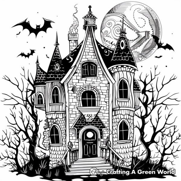 Amusement Park Coloring Pages - Free & Printable!